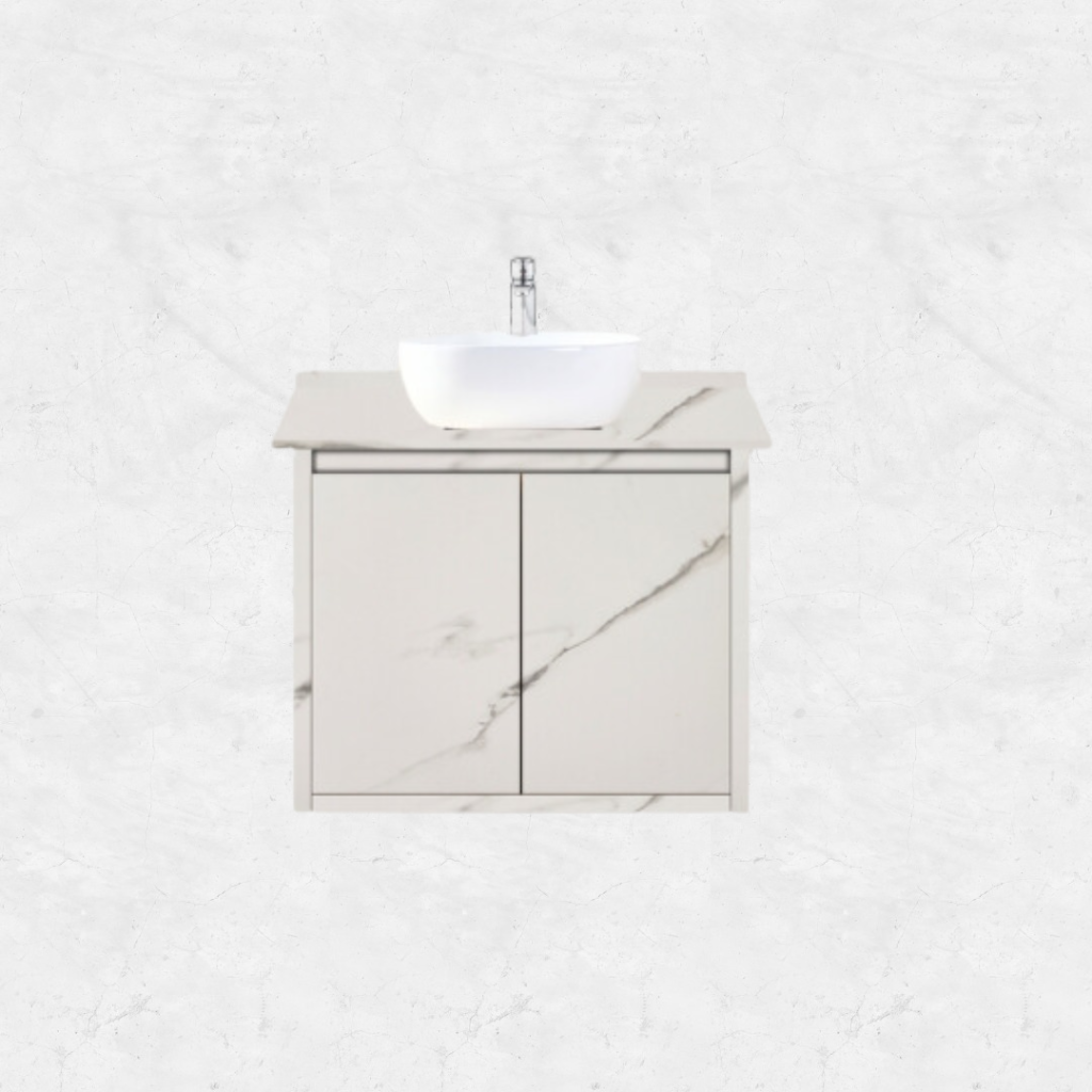 Ivory-60TM | Eaco Top Mount Basin Cabinet - Uncle Heng
