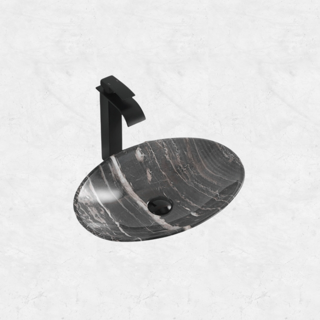 EACO TMB-C3-BKMB Glossy | Ceramic Wash Basin - Uncle Heng