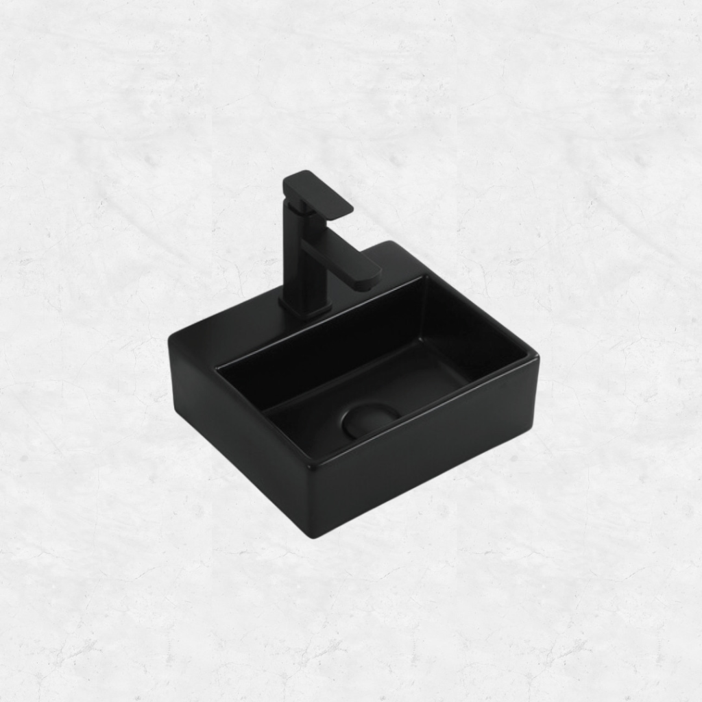 EACO WHB-R1-BK Matte | Ceramic Wash Basin - Uncle Heng
