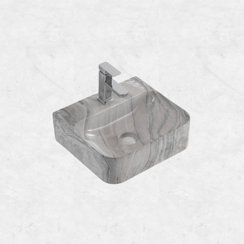 EACO WHB-R2-GMB Glossy | Ceramic Wash Basin - Uncle Heng